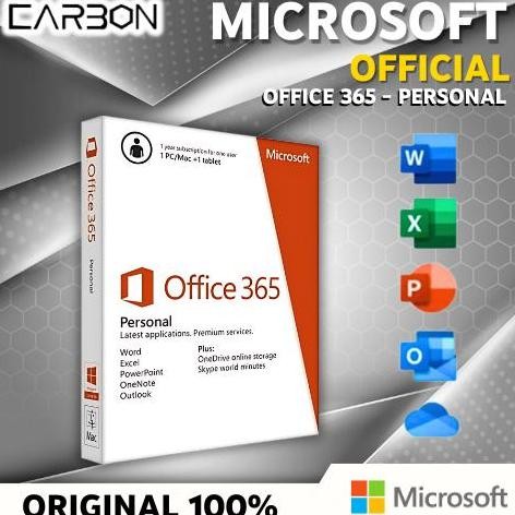 Jual Microsoft Office 365 Personal Subscribtion 1 Years | Shopee Indonesia