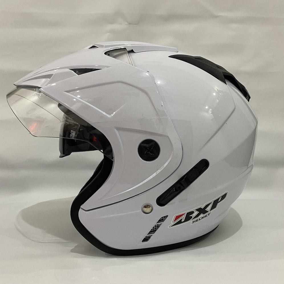 Jual Ready Helm Jp 7 Putih Glossy Sni Dewasa Polos Putih Glossy - Dua ...