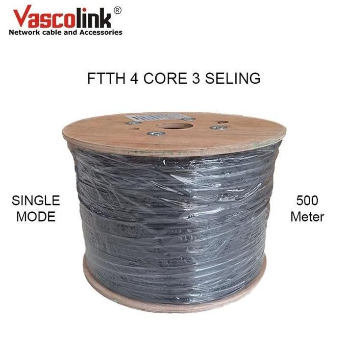 Jual Kabel Fiber Optik Dropcore 1 Core 2 Core 4 Core 3 Seling Baja ...