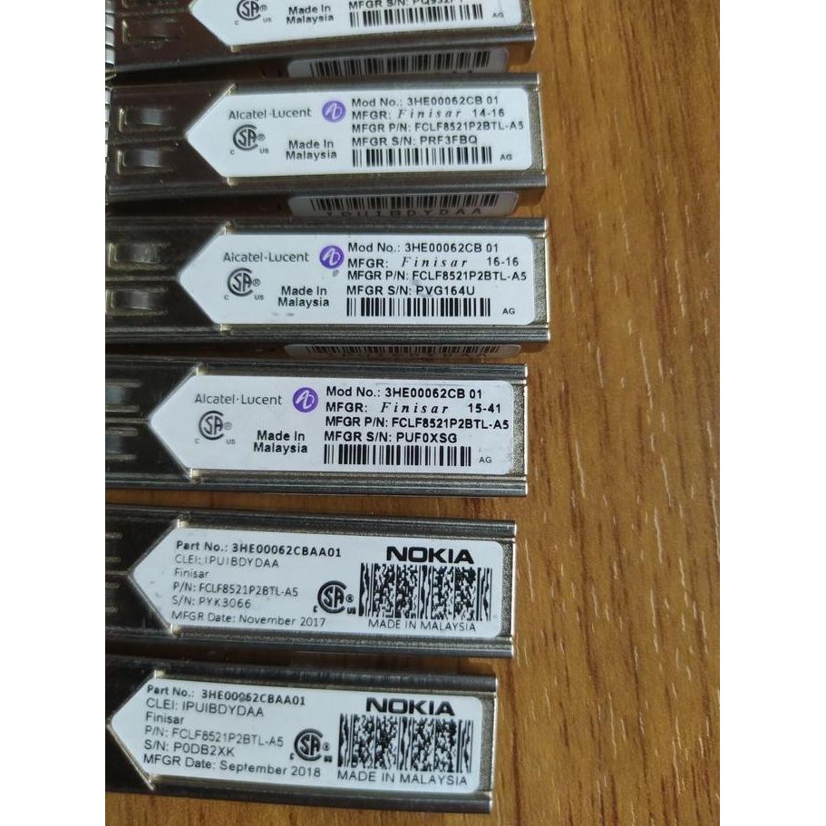 Jual Alcatel Lucent Finisar Nokia Gigabit Sfp To Rj45 Transceiver Module New Stok | Shopee Indonesia