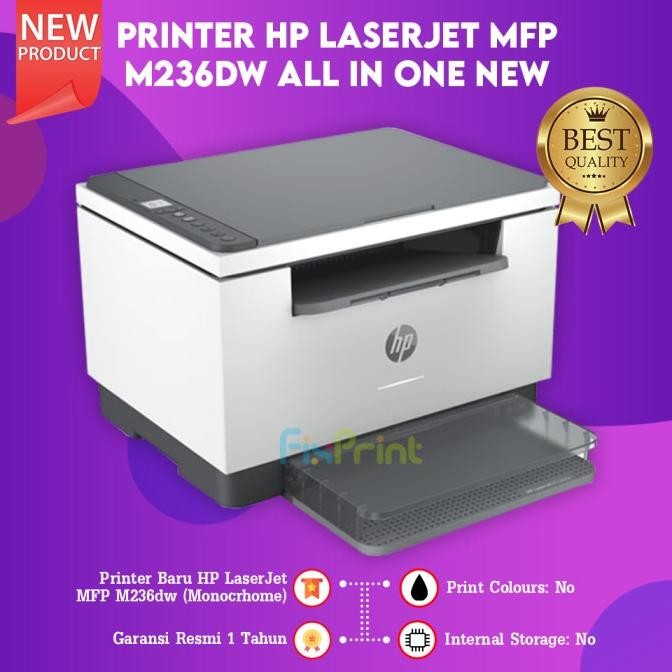Jual Printer Hp Laserjet Mfp M236Dw New All In One Duplex Print Scan ...