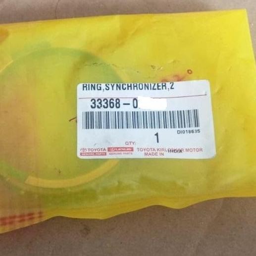 Jual Ring sinkromis synchronizer ORI NO 2 33368-0KIIX INNOVA HILUX ...