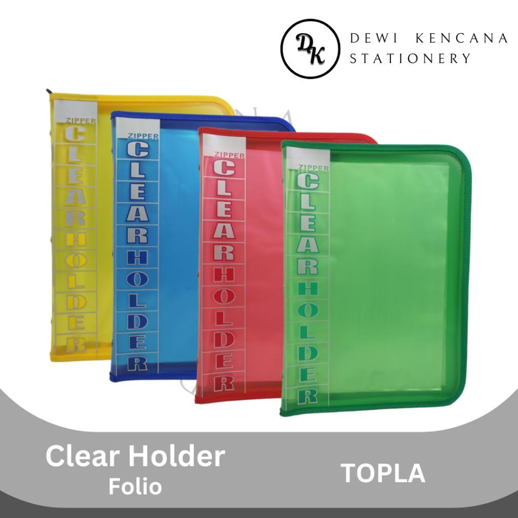 Jual Clear Holder Topla F4 (Folio) Tebal Anti Air Document Keeper File ...