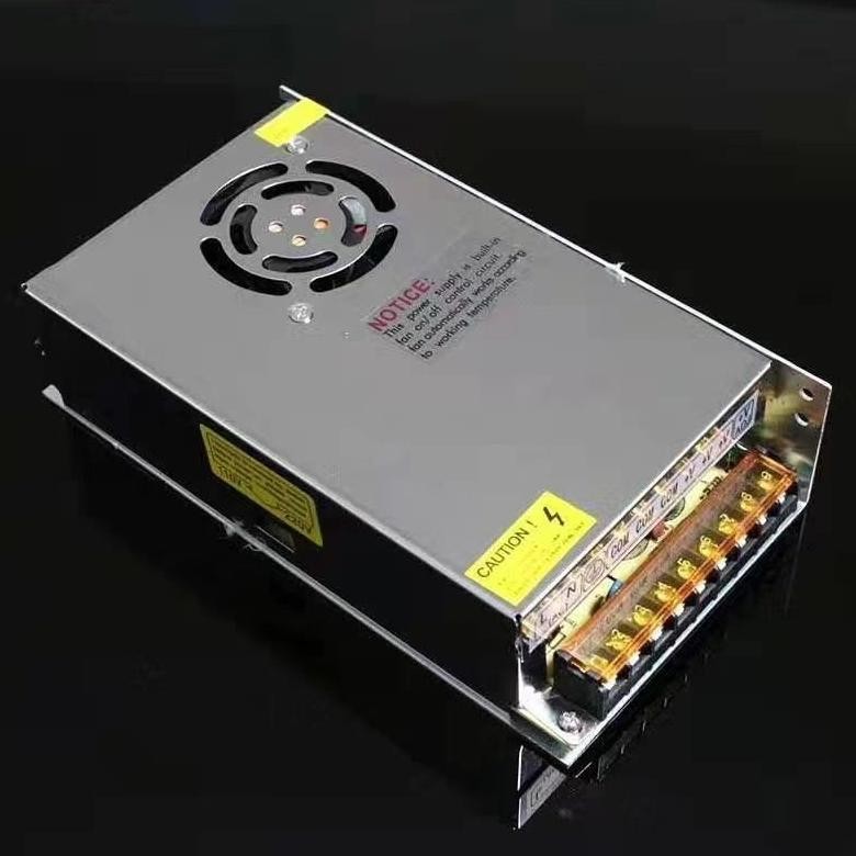 Jual Viral Adaptor Power Supply 12V 30A Psu Jaring Cctv Led Ac 220V To Dc 12V 30A Adapter Trafo ...