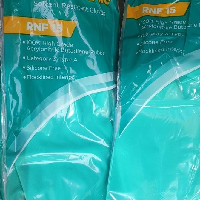 Jual RUBBEREX RNF 15 SARUNGTANGAN NITRILE HIJAU & TEBAL murah | Shopee Indonesia