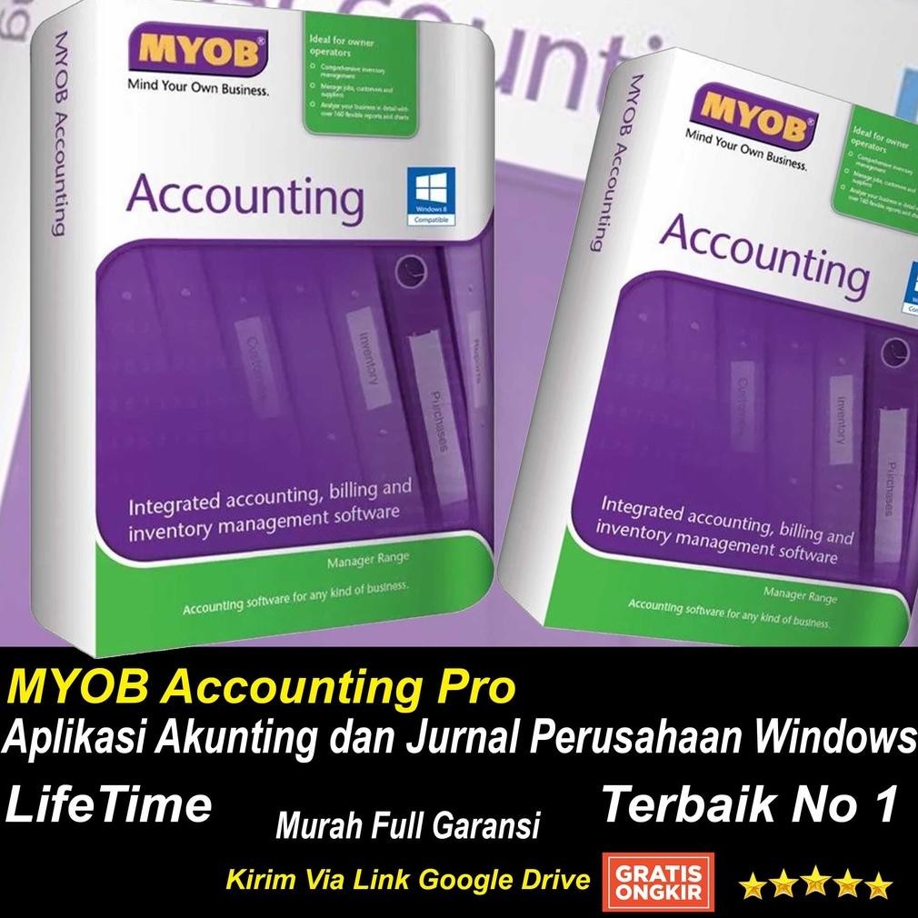 Jual MYOB Accounting Pro - Aplikasi Akunting dan Jurnal Perusahaan Windows | Shopee Indonesia