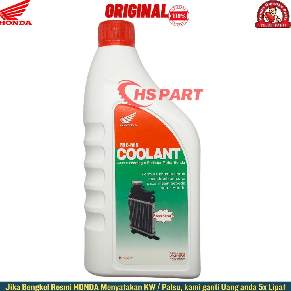 Jual Cairan Pendingin Coolant Air Radiator Original Honda 100% | Shopee ...