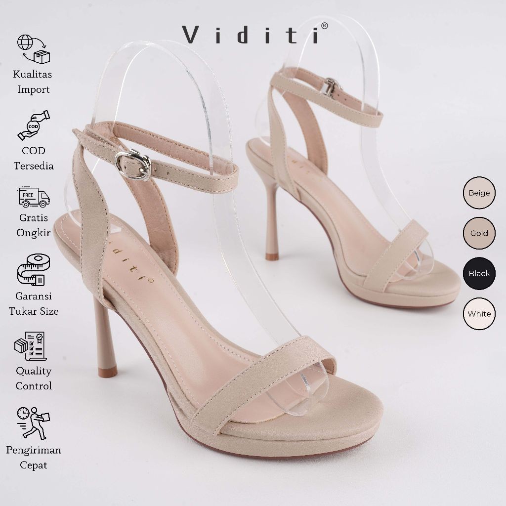 Jual Viditi Miranda Heels 9 cm | Shoes | Sepatu Import Wanita | Nikahan ...