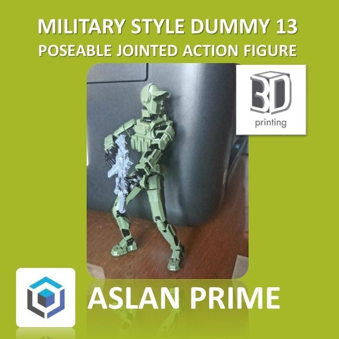 Jual Dummy 13 Army Military Style Tactical Unit Jointed Poseable Action ...