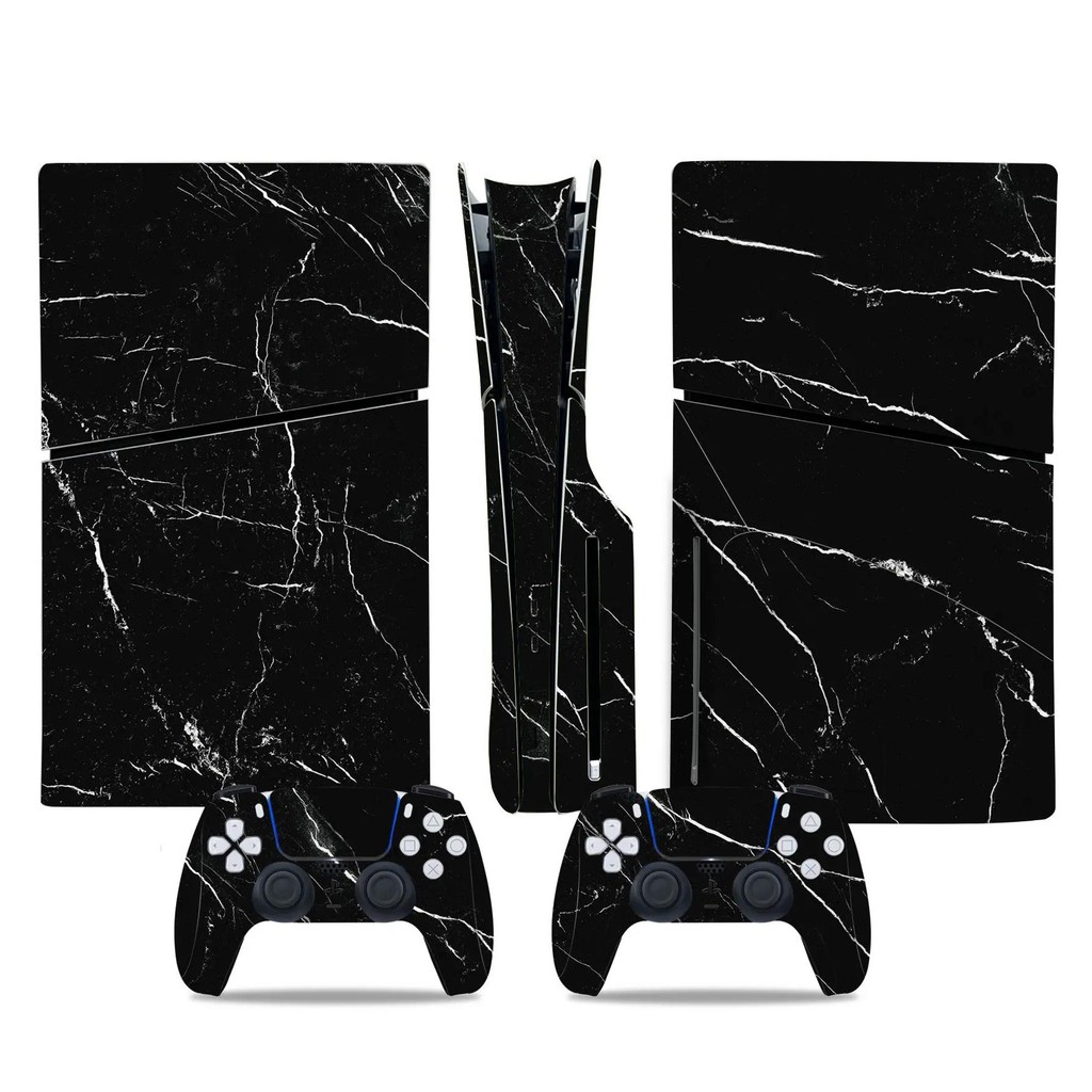 Jual For PS5 Slim Disc Skin Sticker Marble Texture Vinyl Wrap Cover ...