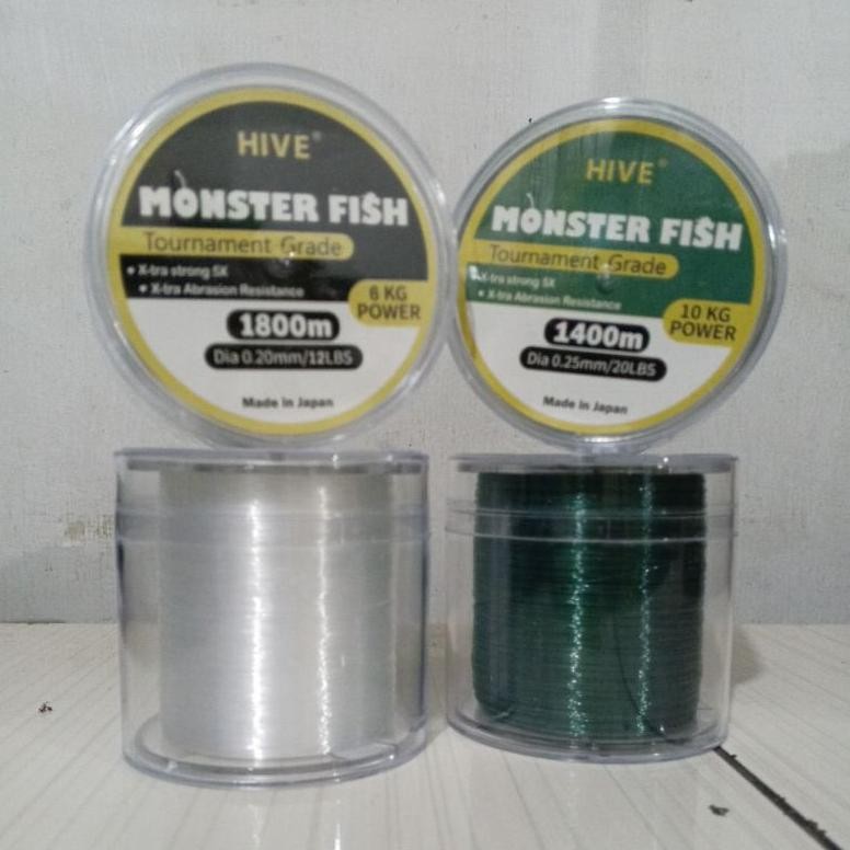 Jual Benang senar pancing Hive Monster Fish | Shopee Indonesia