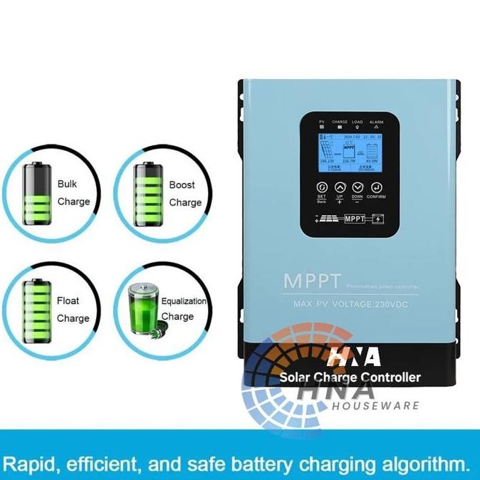 Jual HNA MPPT 60A 120A 12V - 96V SCC Solar Charge Controller PV Solar ...