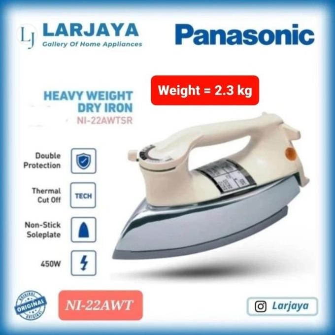 Jual Vs Setrika Panasonic Ni-22 Awt | Dry Iron Panasonic Ni-22 Awt ...