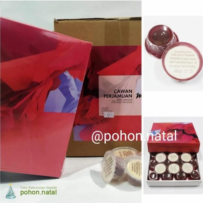 Jual Paket @200 Hosti Ayat Manna Roti Perjamuan Kudus Cup | Shopee ...
