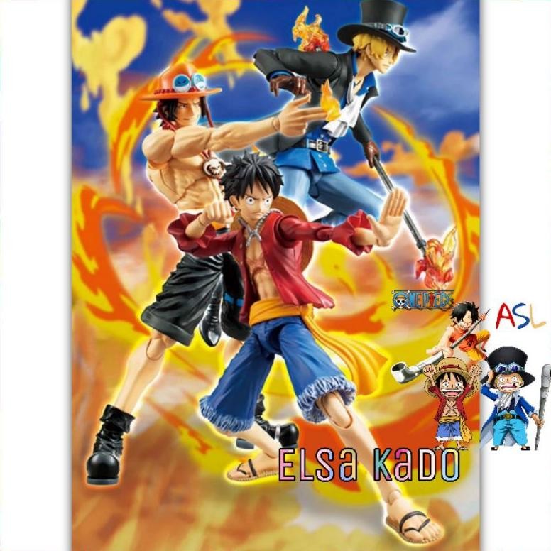 Jual Vah Variable One Piece Action Figure Shf Monkey D luffy / Zoro ...
