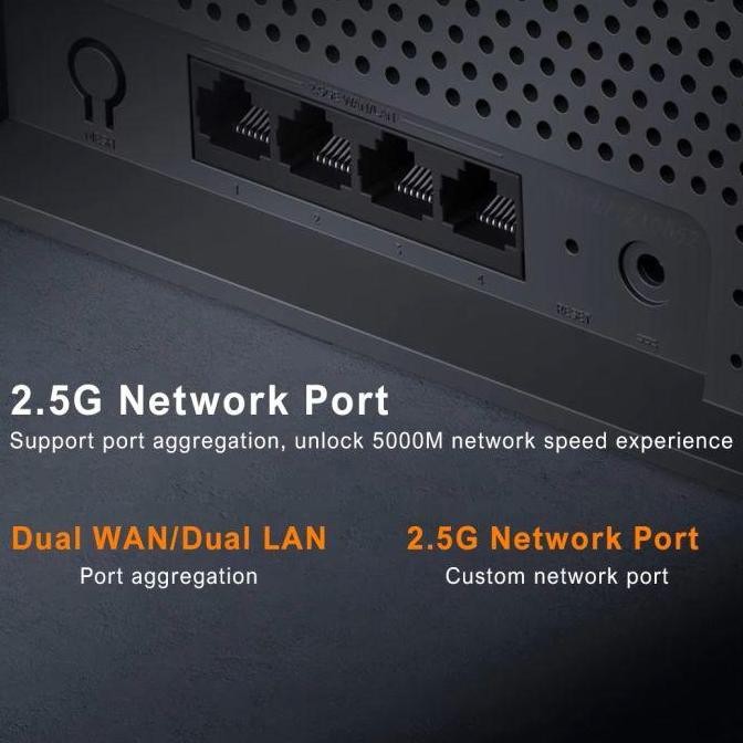 Jual Mi Be6500 Router Wireless Mesh Wifi 7 Wifi7 Wifi6 2.5 Gbps Dual ...