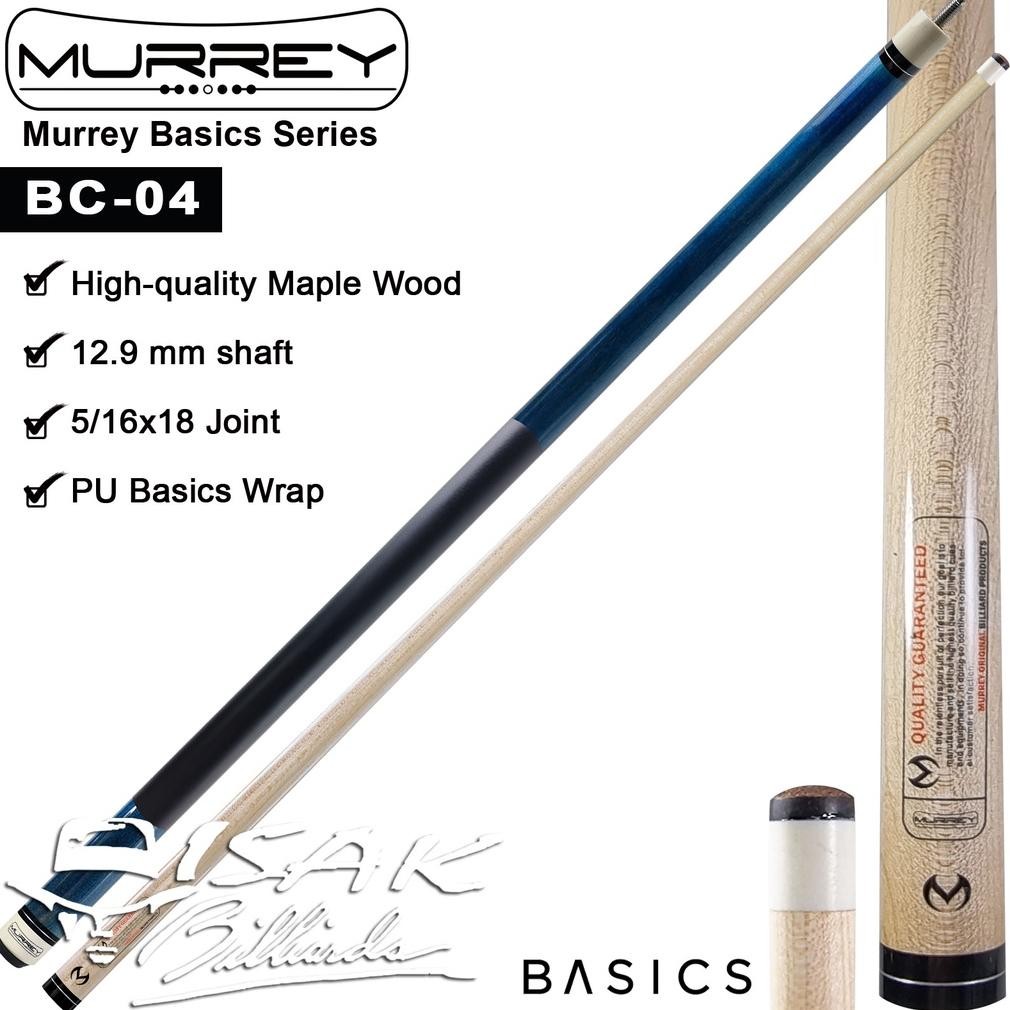 Jual asd-86 gjk-25 Murrey Basics BC-04 Cue - Blue Maple Pool Cues Stick ...