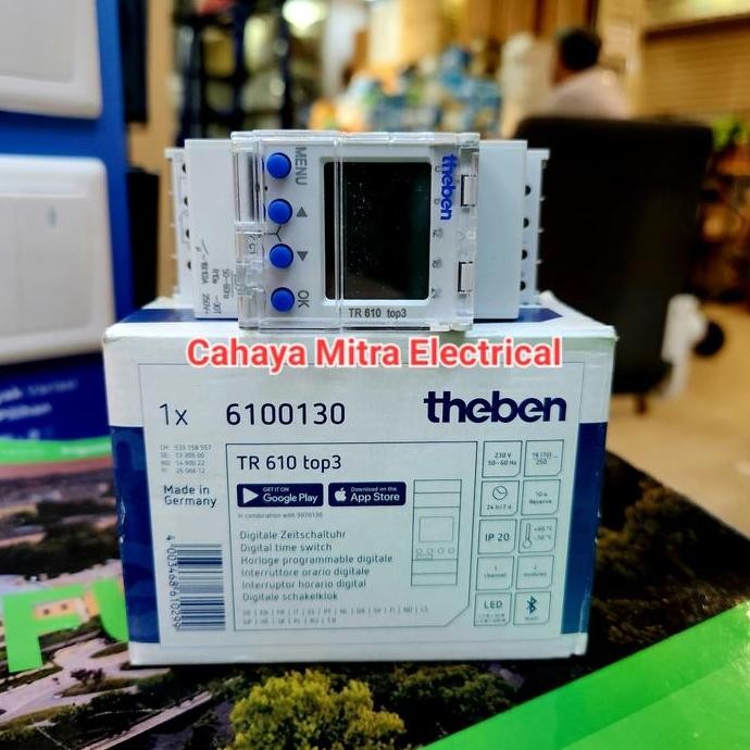 Jual Timer Theben TR610 TOP3 Digital Timer Switch TR 610 TOP 3 New ...