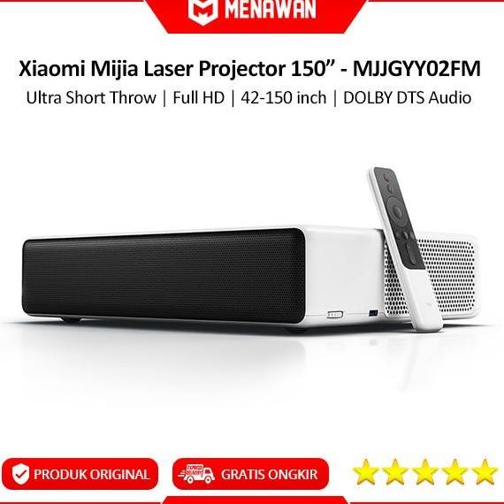 Jual XIAOMI MI LASER PROJECTOR TV FHD 150"LASER PROYEKTOR ULTRA SHORT ...