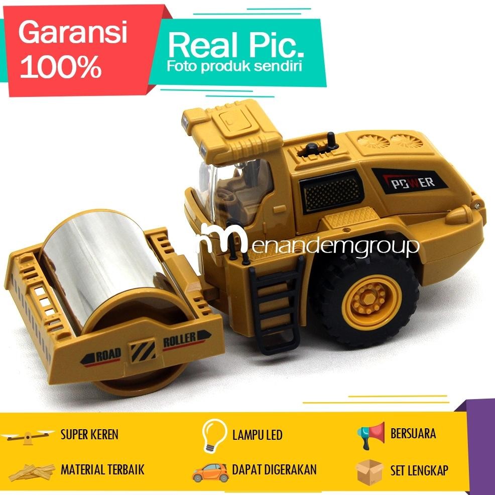 Jual Diecast Miniatur Mainan Mobil Konstruksi Alat Berat Truk Aspal ...