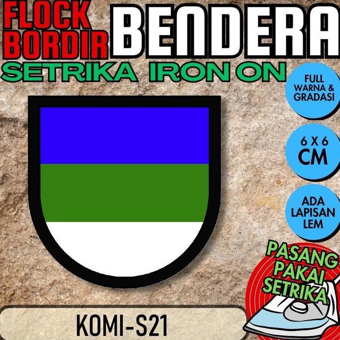Jual !!!!!!] Patch Badge Emblem Setrika IRON-ON Flock BORDIR BENDERA ...