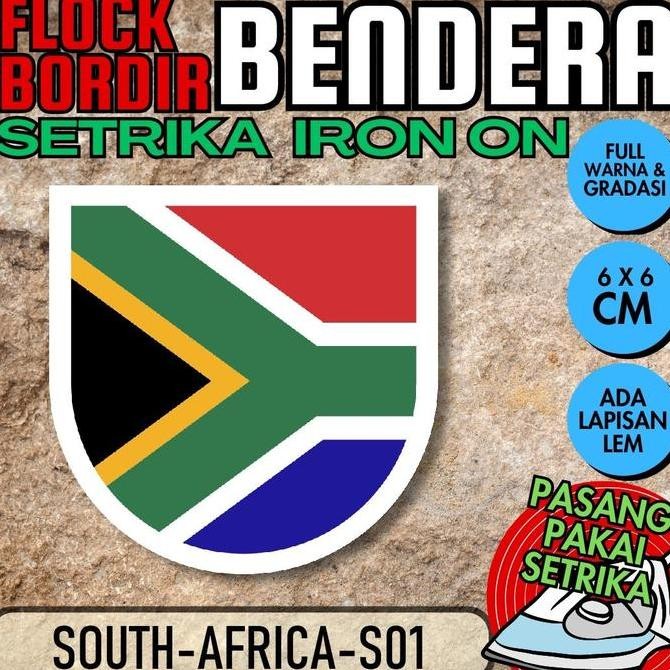 Jual """""] Patch Badge Emblem Setrika IRON-ON Flock BORDIR BENDERA ...