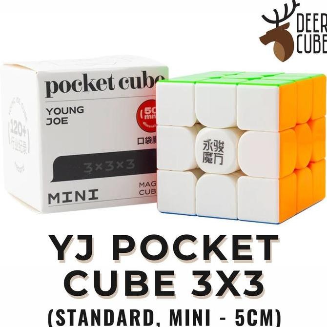 Jual YJ Pocket Cube 3x3 Mini 5 cm - Cubes Magnetic Stickerless Yongjun ...
