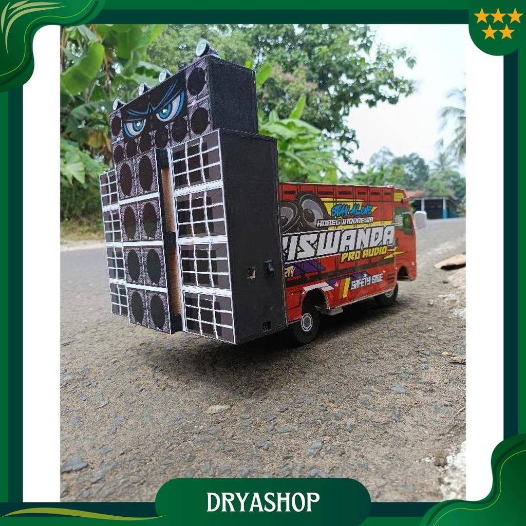 Jual Miniatur Truk Sound Horeg/Sound System/Brewog Audio/Riswanda ...