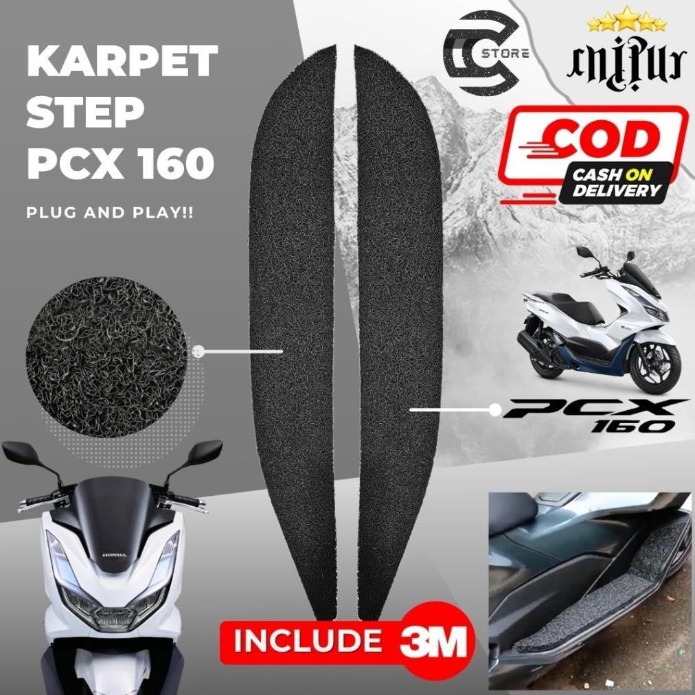 Jual Karpet Step Floor PCX 160 / Karpet Mie PCX 160 / Bordes PCX 160 ...