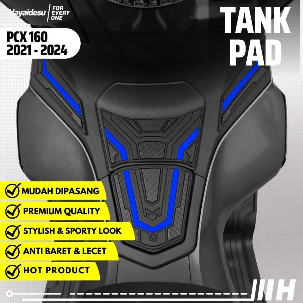 Jual Berkualitas Hayaidesu PCX 160 (2021-2024) Body Protector Tank Pad ...