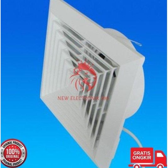 Jual Exhaust Fan Plafon /Hexos Fan Ceiling Duct Straight/ Ventilator ...