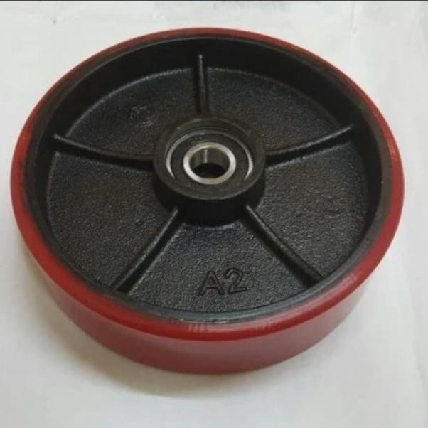Jual Roda Hand Pallet Pu 200x50 mm | Shopee Indonesia