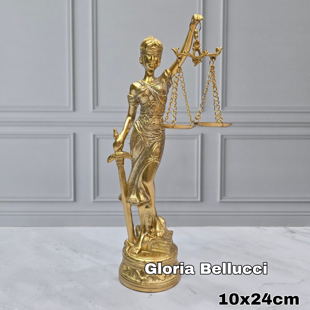 Jual patung justice dewi keadilan pajangan justitia pengacara hukum ...