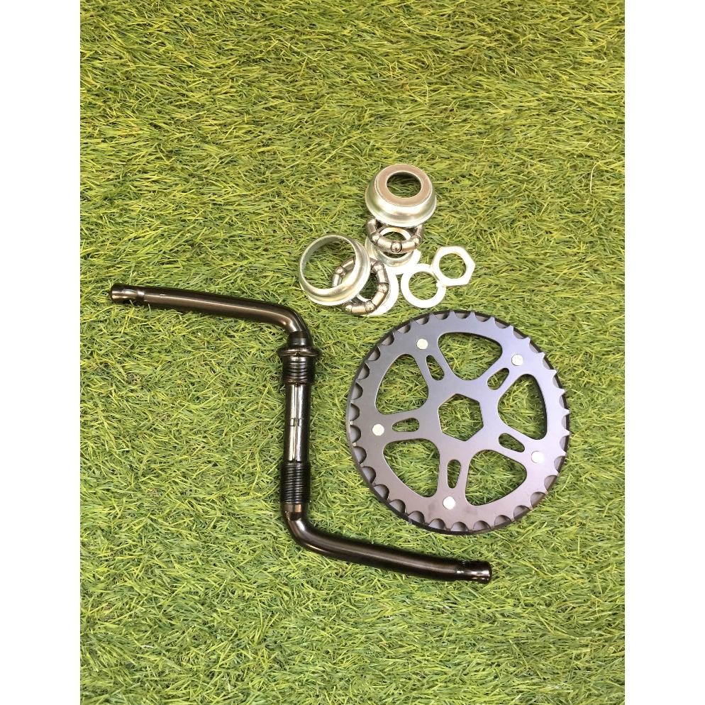 Jual rt-4 TR24 Crankset crank gir langsung sepeda ukuran 16 dan 20 ...