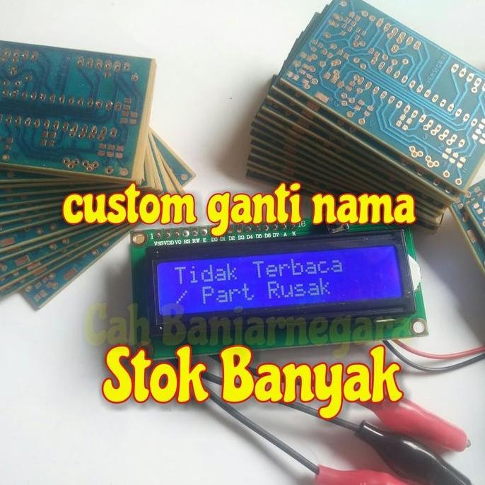 Jual SMART TESTER / ESR METER / TRANSISTOR TESTER / KOMPONEN TESTER ...