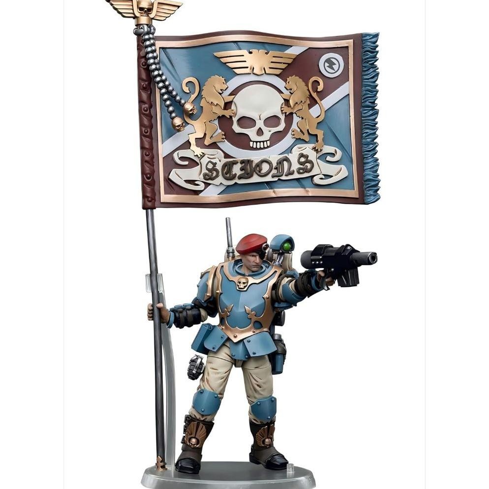 Jual JOYTOY WARHAMMER 40K 1/18 ACTIONFIGUREN ASTRA MILITARUM TEMPESTUS ...