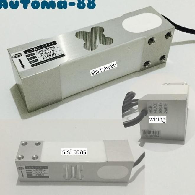 Jual Loadcell 300Kg Load Cell 300 Kg Sensor Timbangan Digital Weighing ...