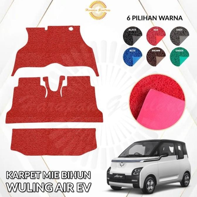 Jual Karpet Mobil Premium Wuling Air Ev Mie Bihun 1 Warna | Shopee ...