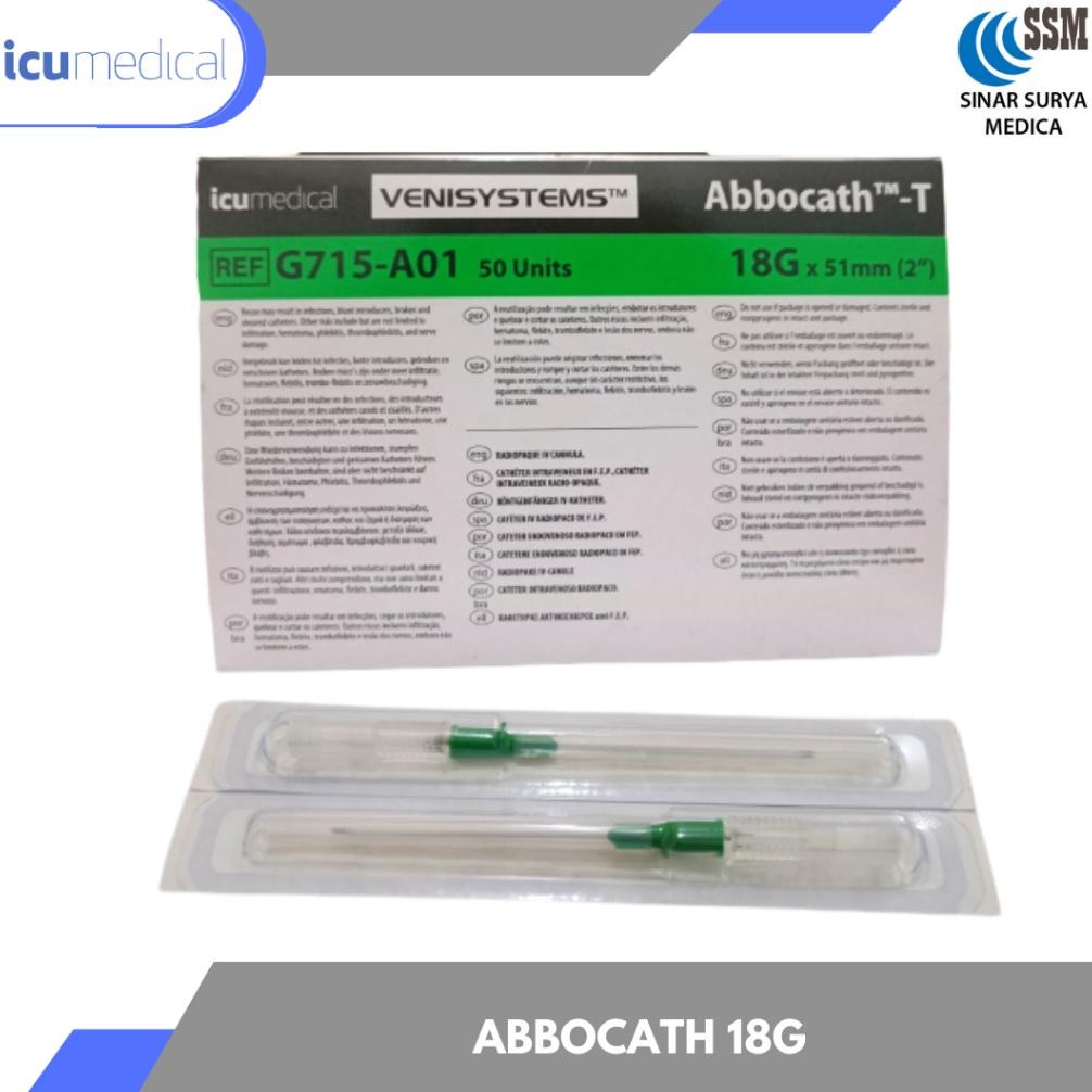 Jual Limited - Abbocath Jarum Infus 14G, 16G, 18G, 20G, 22G, 24G, 26G ...
