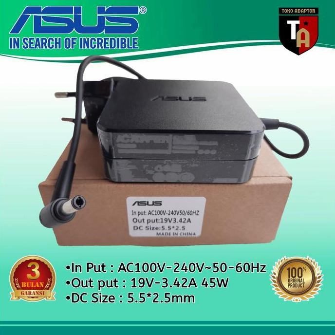 Jual Adaptor Charger Laptop Asus A450 X550 X301 X401 X46Ca K55 3.42 5 ...