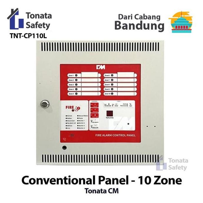 Jual HARGA DISC - Fire Alarm Control Panel 10 Zone Tonata / MCFA ...