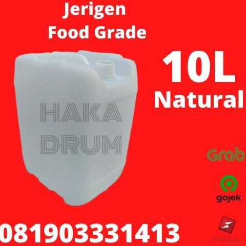 Jual Jerigen plastik Baru 20 25 30 Liter L Dirigen Putih derigen ...