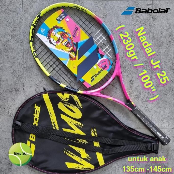 Jual Raket Tenis Anak Babolat Rafa Nadal Junior Vamos 25 - 2024 ...
