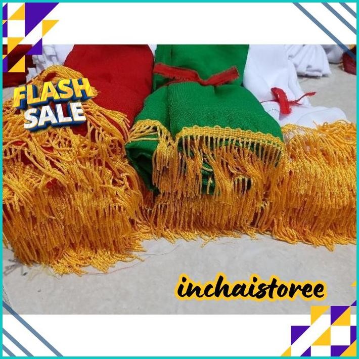 Jual PROMO sampur rumbai/gandrung/remo /renda ukuran sma sd smp ...