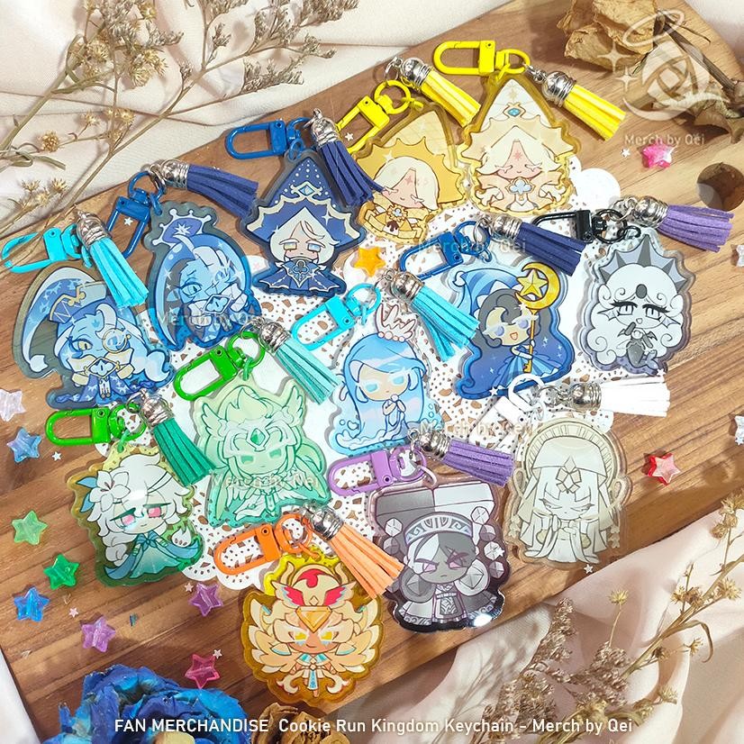 Jual Recomend Keychain COOKIE RUN KINGDOM Fan Merchandise - MERCH BY ...