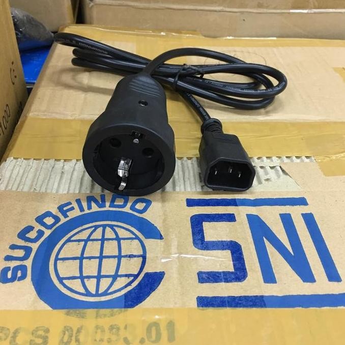 Jual Stop kontak perubah colokan kabel pdu ups iec c14 Arde Apc prolink ...