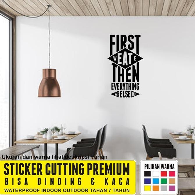 Jual DF356>> Stiker Kaca Resto Cutting Sticker Dinding Cafe Coffee Shop ...