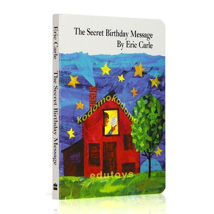 Jual TERLARIS! The Secret Birthday Message (Board Book) by Eric Carle ...