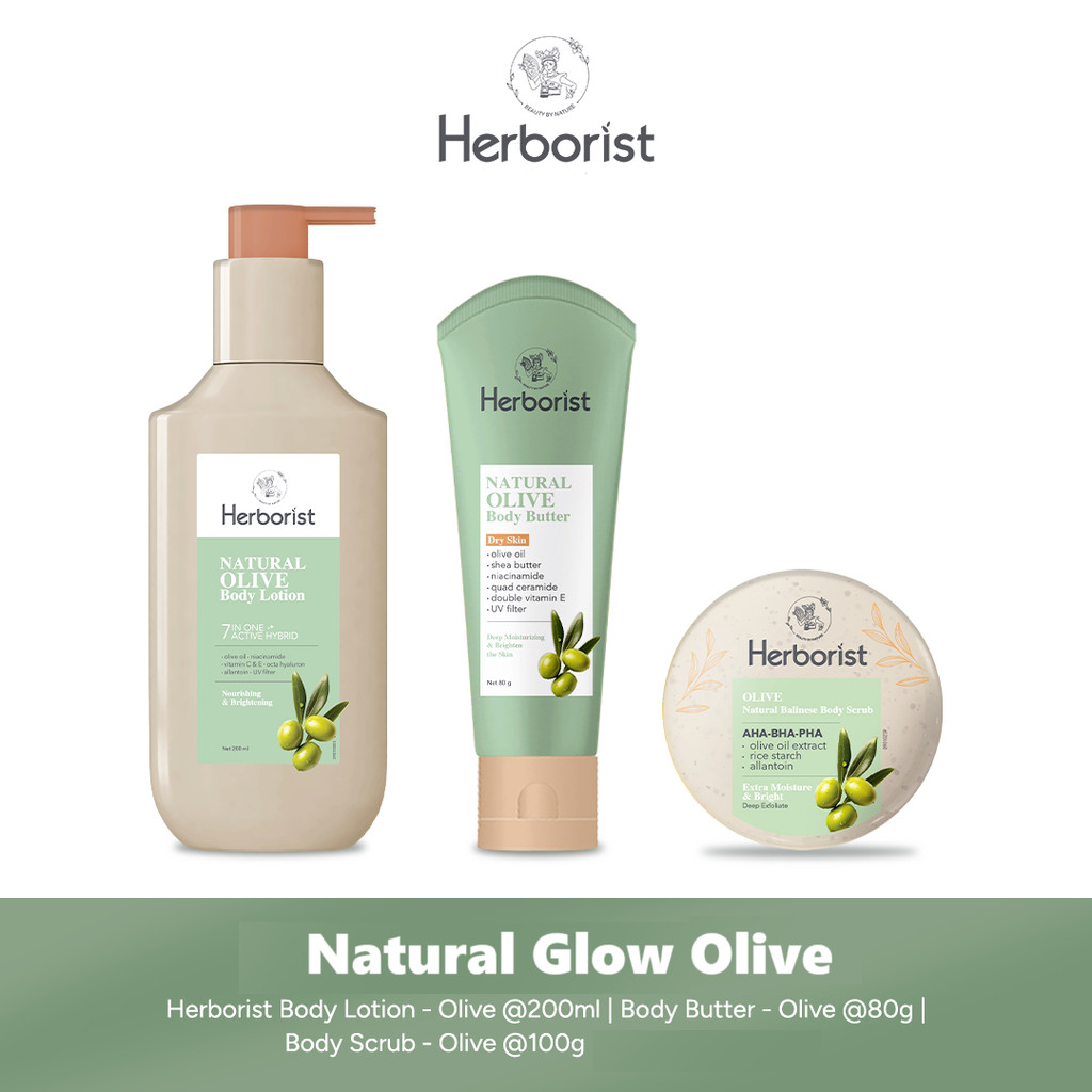 Jual HERBORIST Natural Glow Bundle | Paket Body Scrub + Body Butter ...