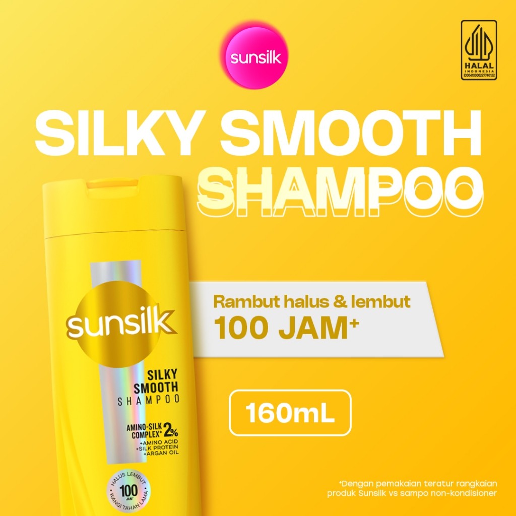 Jual [BUNDLE] Sunsilk Shampoo Silky Smooth 160 ml + Sunsilk Super Serum ...